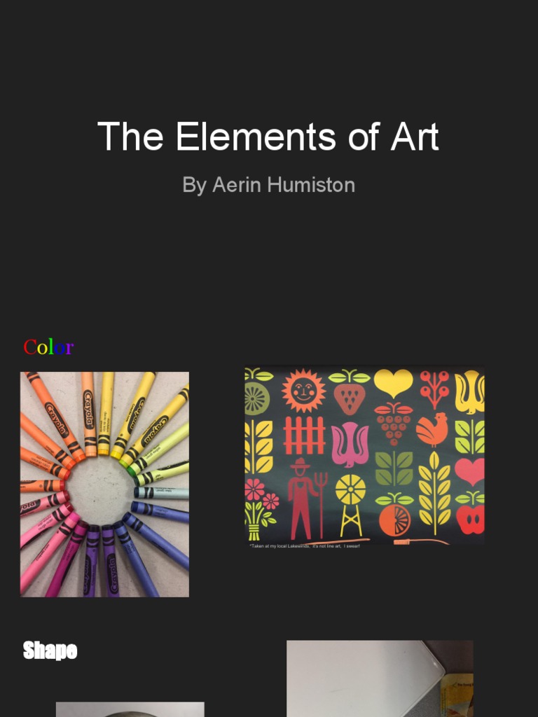 The Elements of Art | PDF