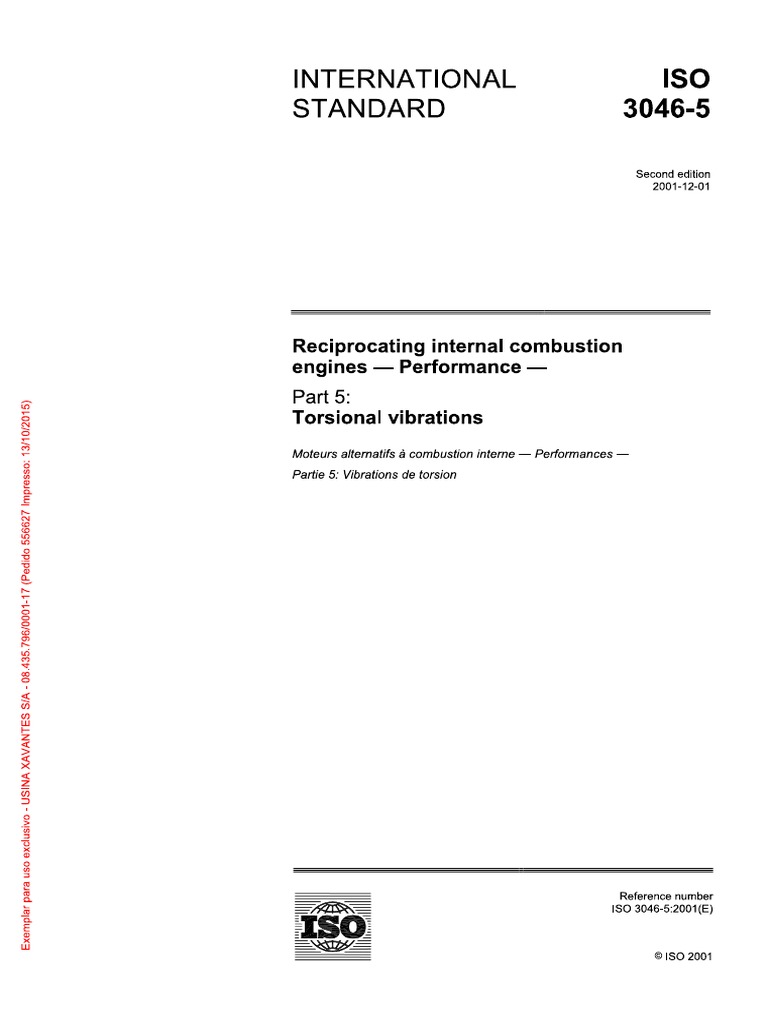 Iso 3046 | PDF