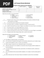 Cellular - Transport - Study - Guide - Answer Key | PDF | Osmosis ...