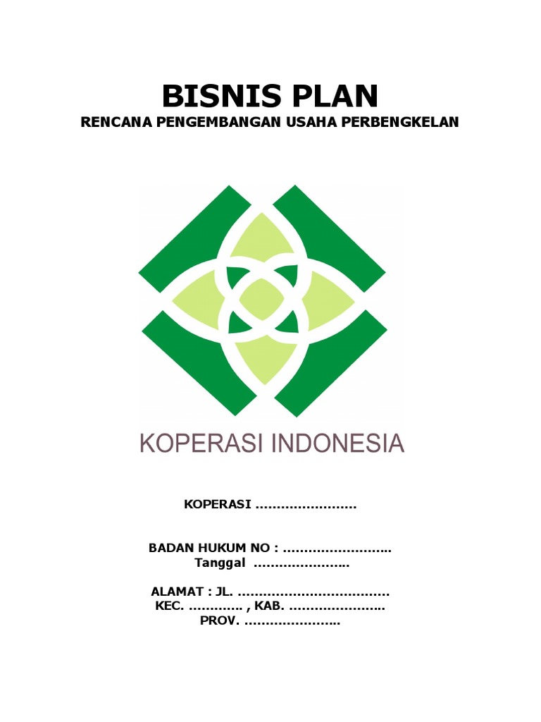 Contoh Bisnis Plan