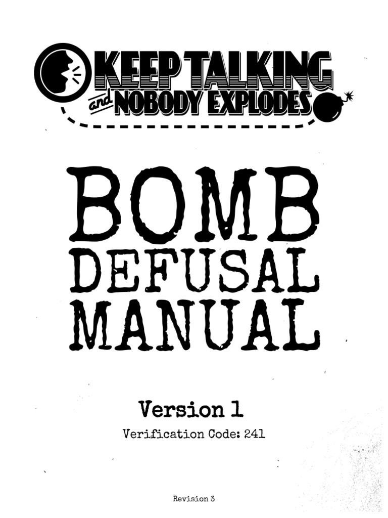 Bomb Defusal Manual Mod | PDF | Color | Teaching Mathematics