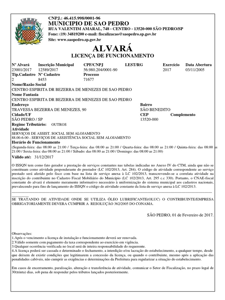 Alvara-de-Funcionamento-CEBM.pdf | Negócios