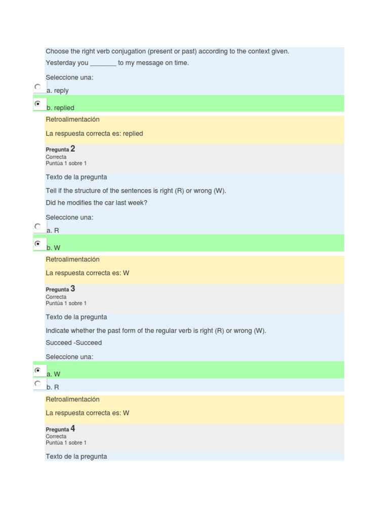 Assignature 1 Exam 1 | PDF | Pregunta | Tipología Lingüística