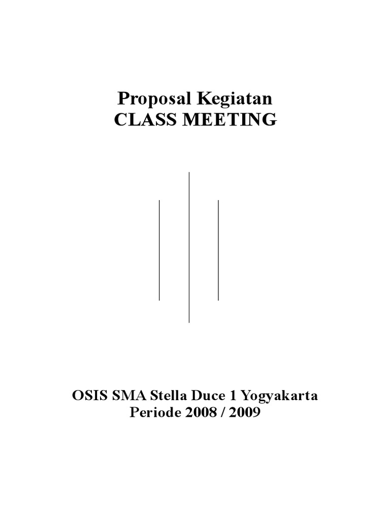 Proposal Class Meeting | PDF