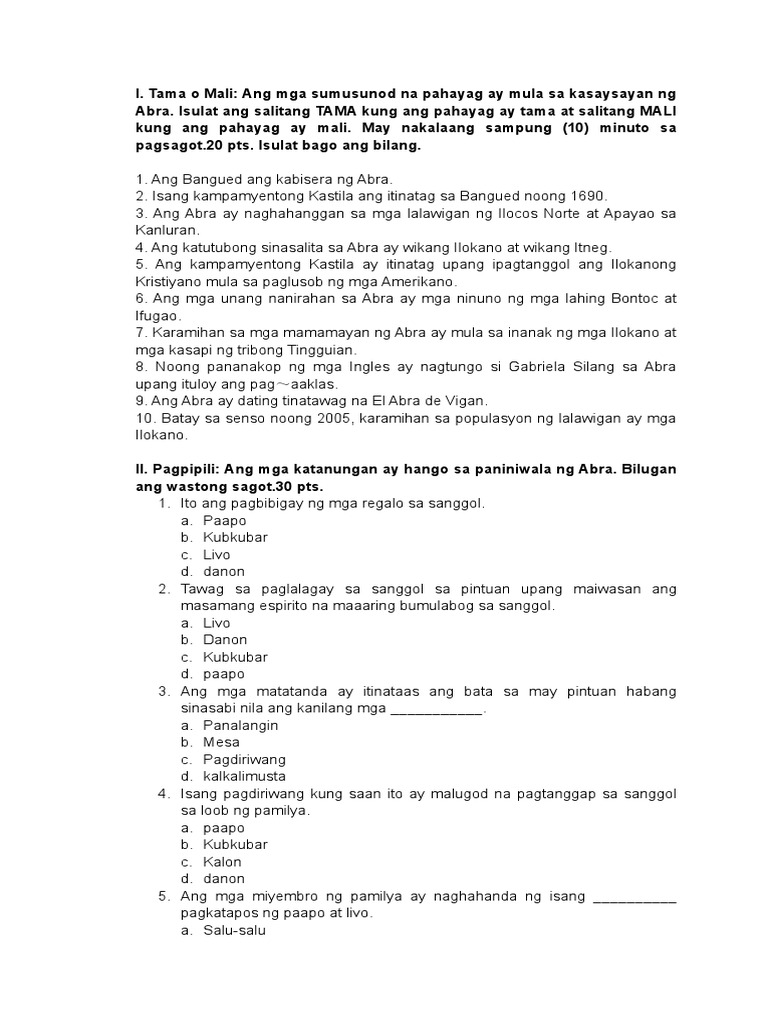 Filipino Report | PDF