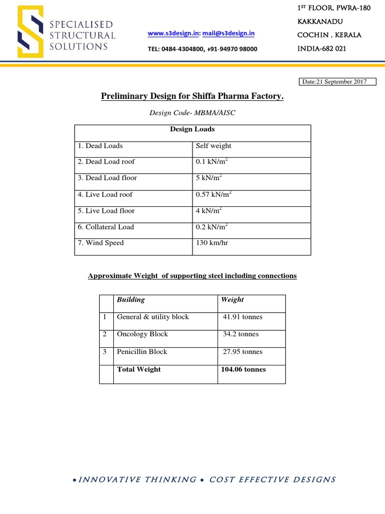 Prelim Design. S3 | PDF