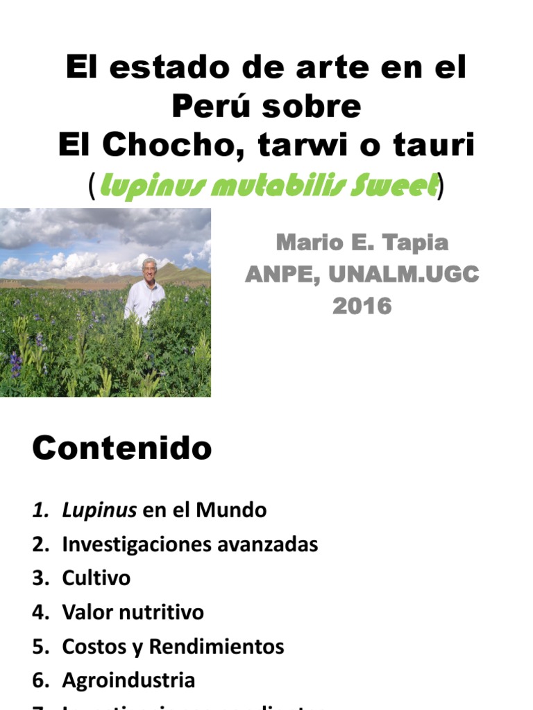 Mario Tapia | PDF | Ecología | Agricultura