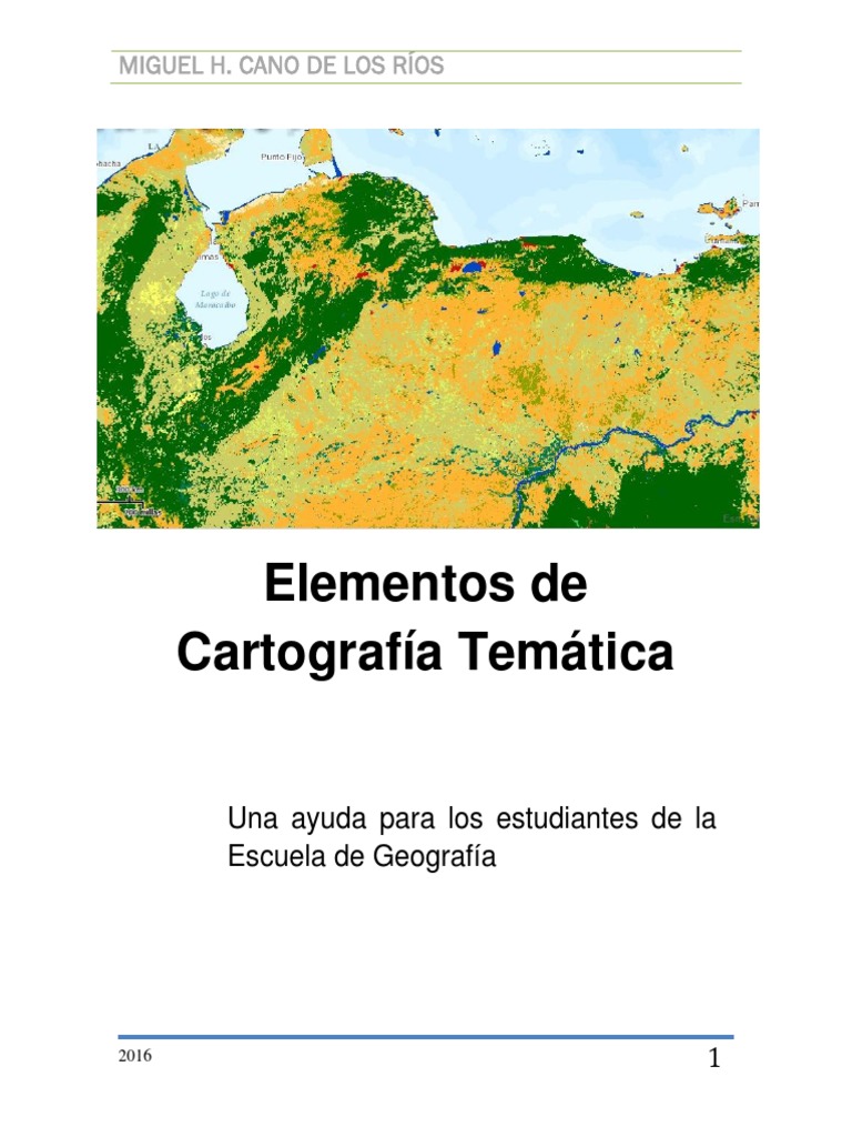 Elementos de Cartografía Temática | PDF | Mapa | Cartografía
