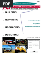 B-Train Truck Dimensions and Weights | PDF | Tire | Axle