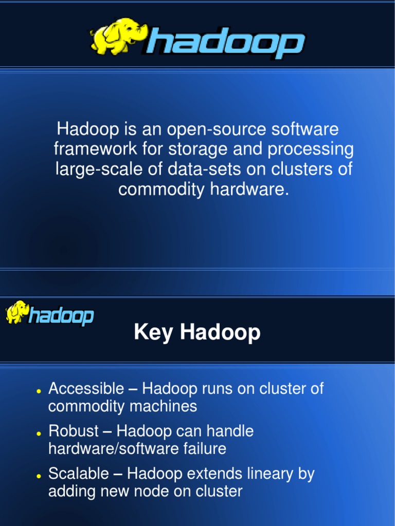 Hadoop | PDF | Apache Hadoop | Map Reduce