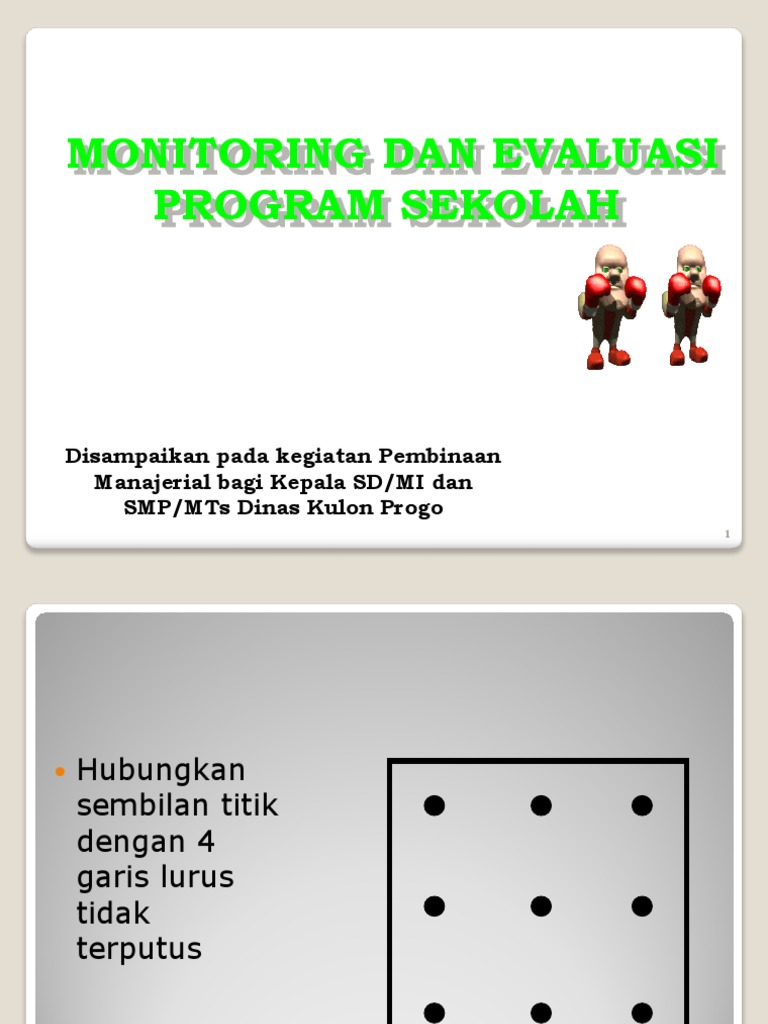 Monev Program Bagi Guru Sdmi PDF | PDF
