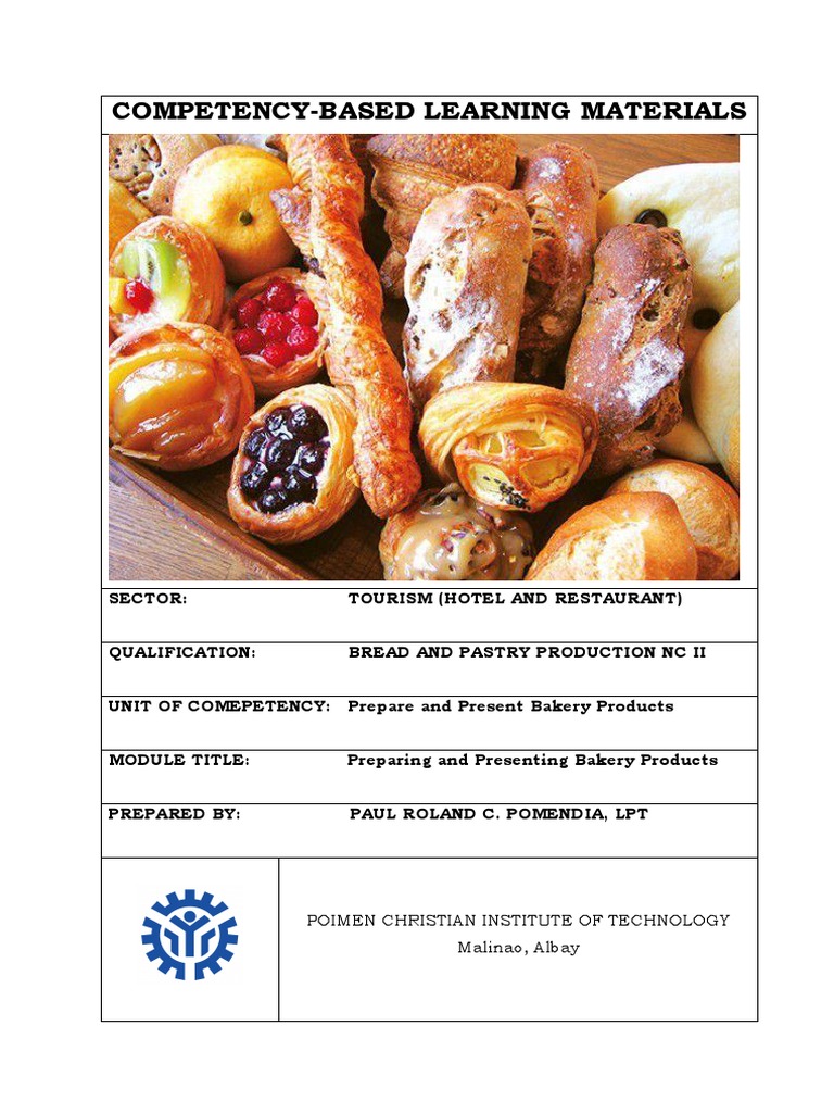 Bakery Products Preparation Guide | PDF | Breads | Baking