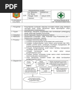 Sop Administrasi Surat Masuk Dan Surat Keluar | PDF