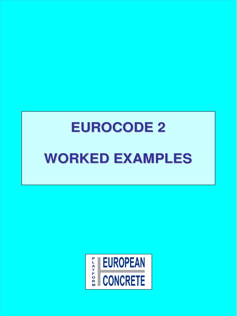 Worked Examples to EC2 - 部分1 | PDF