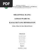 Mga Salitang Balbal Sa Wikang Filipino | PDF