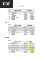 BMS Holiday Calendar 2022-2023 - Sheet1 | PDF