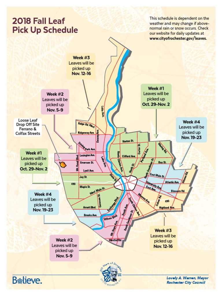 2018 DES Leaf Pick Up Map WEB | PDF | Nature