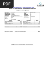 Infosys - Pay Slip - Dec | PDF