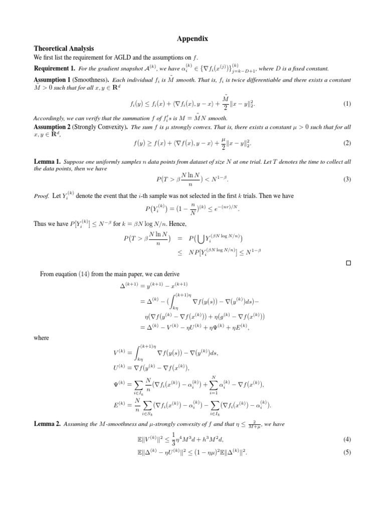 Appendix PDF | Download Free PDF | Theorem | Mathematical Analysis