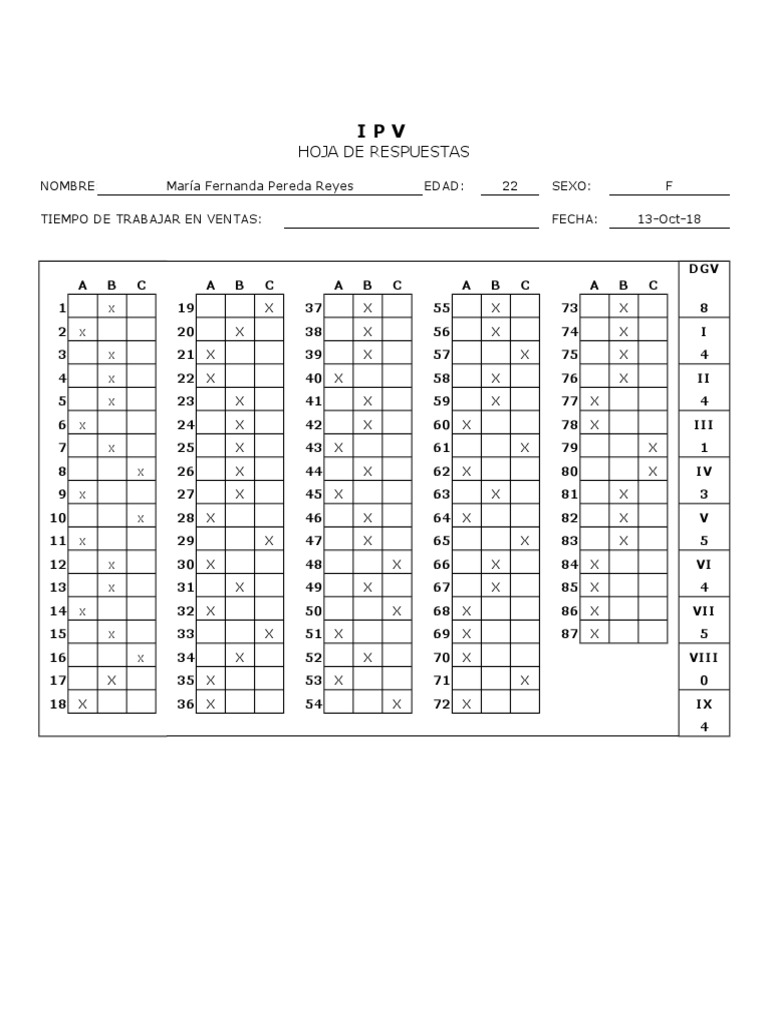 Modelo de IPV para Ventas en Cuba | PDF