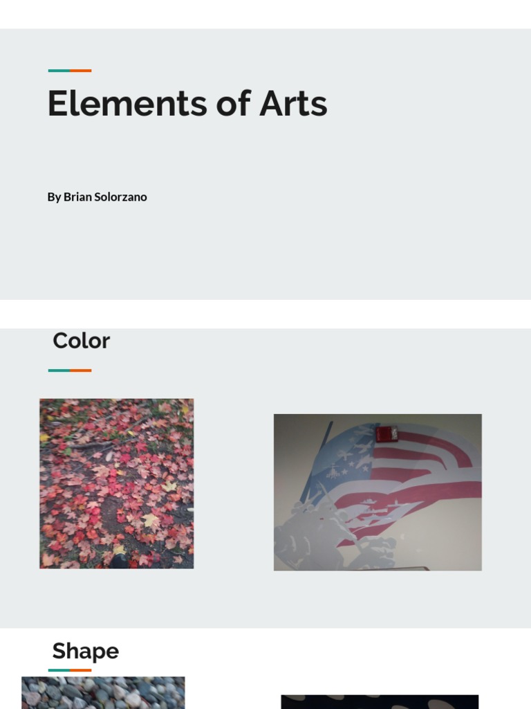 Elements of Arts 2 | PDF