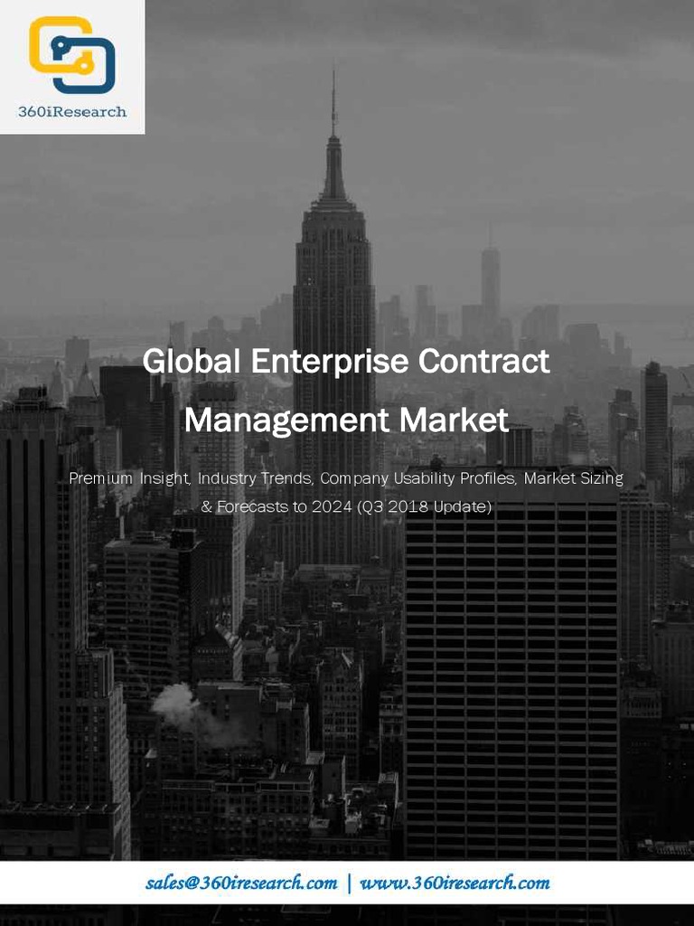 Global Enterprise Contract Management Market | PDF | Qualitative ...