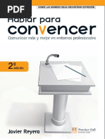 Oratoria y Persuasión con Fer Miralles | PDF | Hablar en público