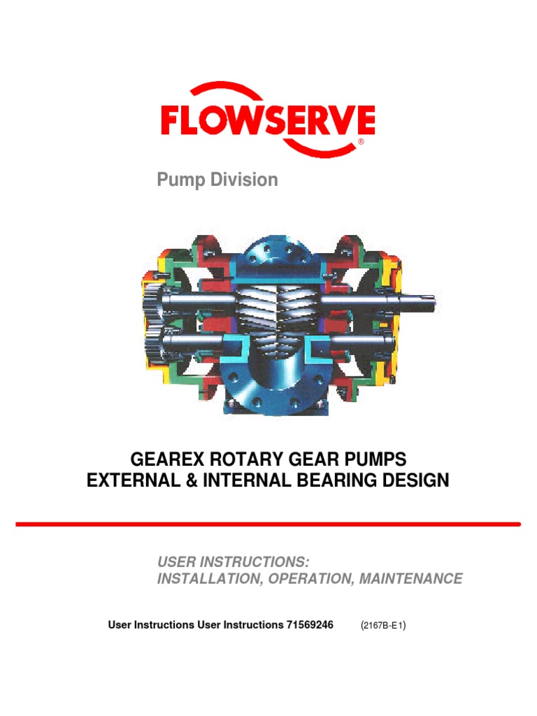 Gear Pump PDF | PDF | Pump | Bearing (Mechanical)