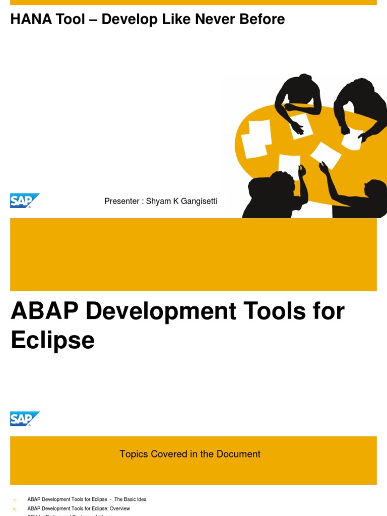 Abap On Hana | PDF | Eclipse (Software) | Computing