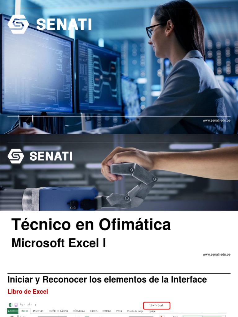 1.sesion 01 Excel I PDF | PDF | Hoja de cálculo | Microsoft Excel