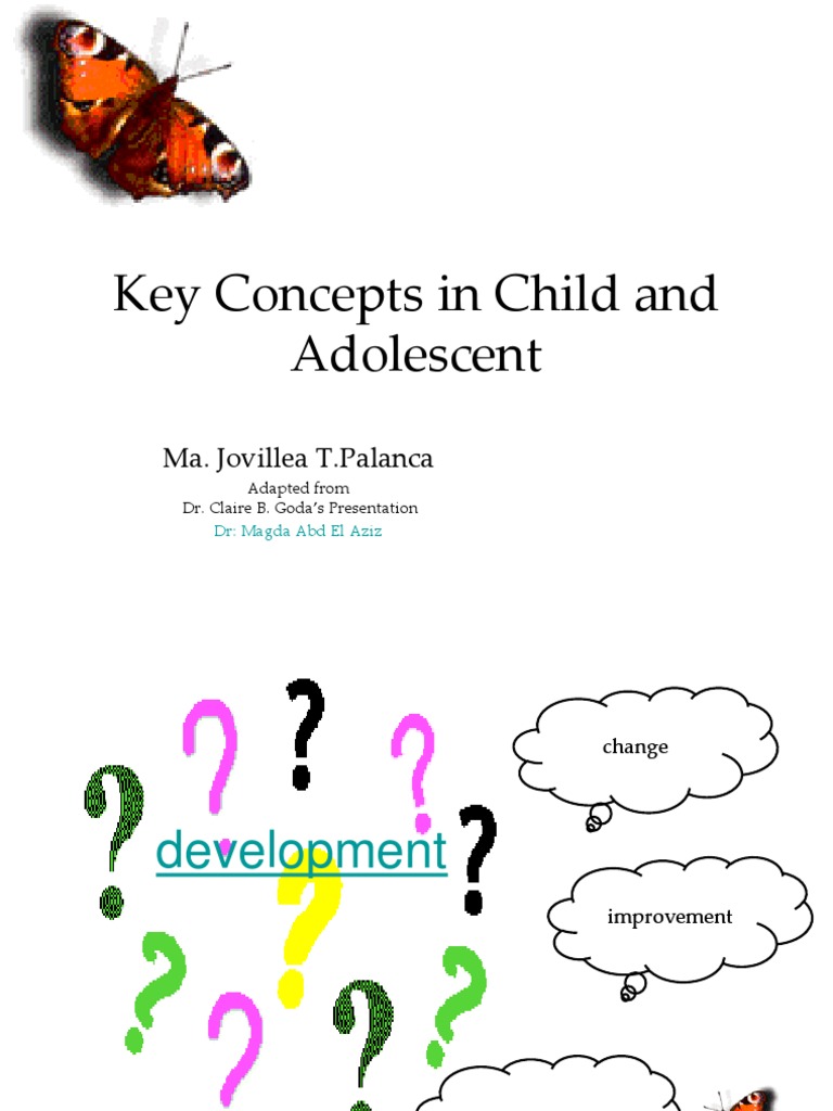 Key Concepts of Child and Adolescent | PDF | Child Development ...