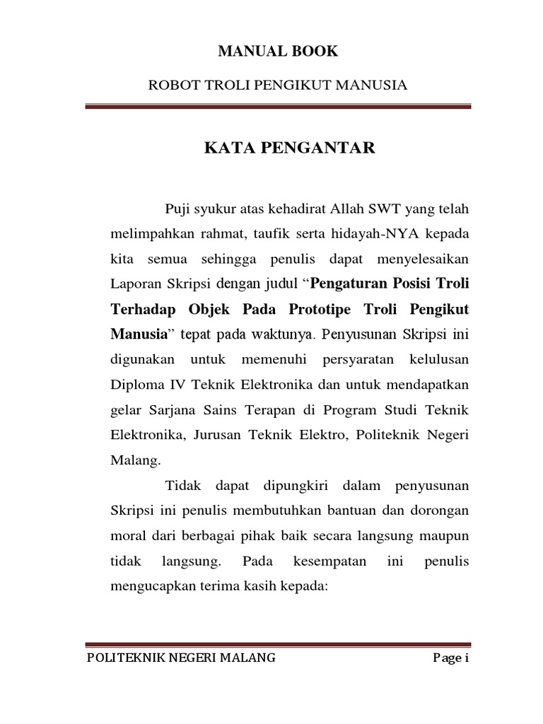 Manual Book | PDF