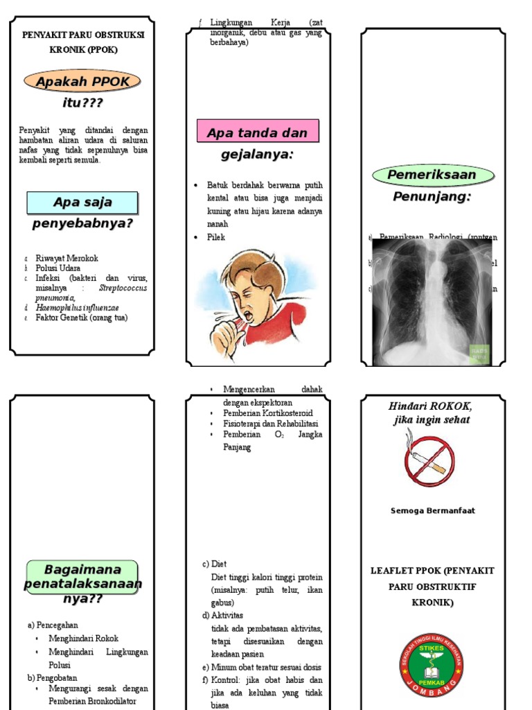 Leaflet PPOK Editan | PDF