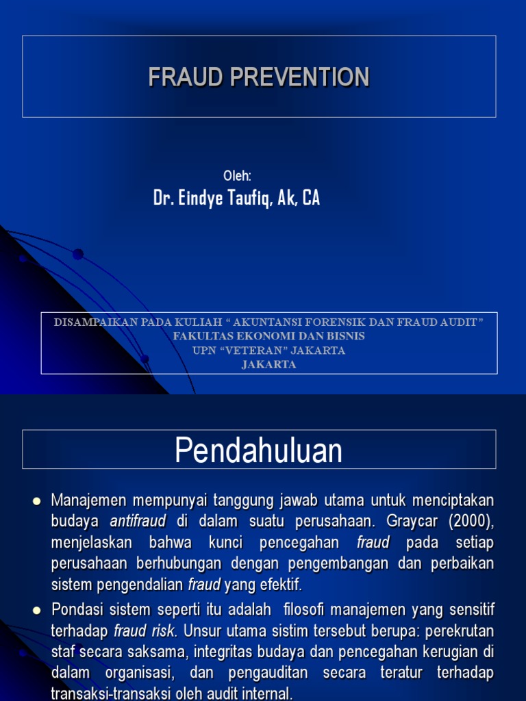 Fraud Prevention | PDF