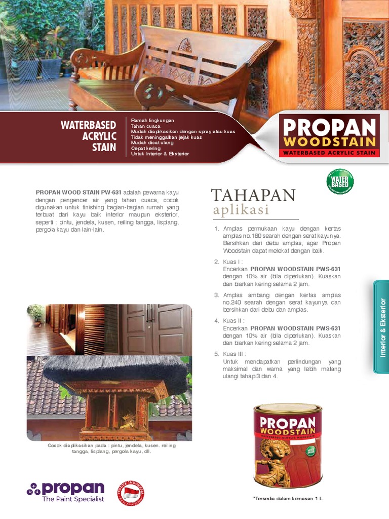Spesification Propan Woodstain Pws 631 - 2017 12 28 - 15 11 19 24 ...