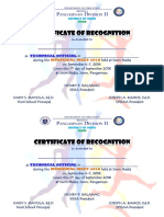 Certificate For SSG Officers | PDF