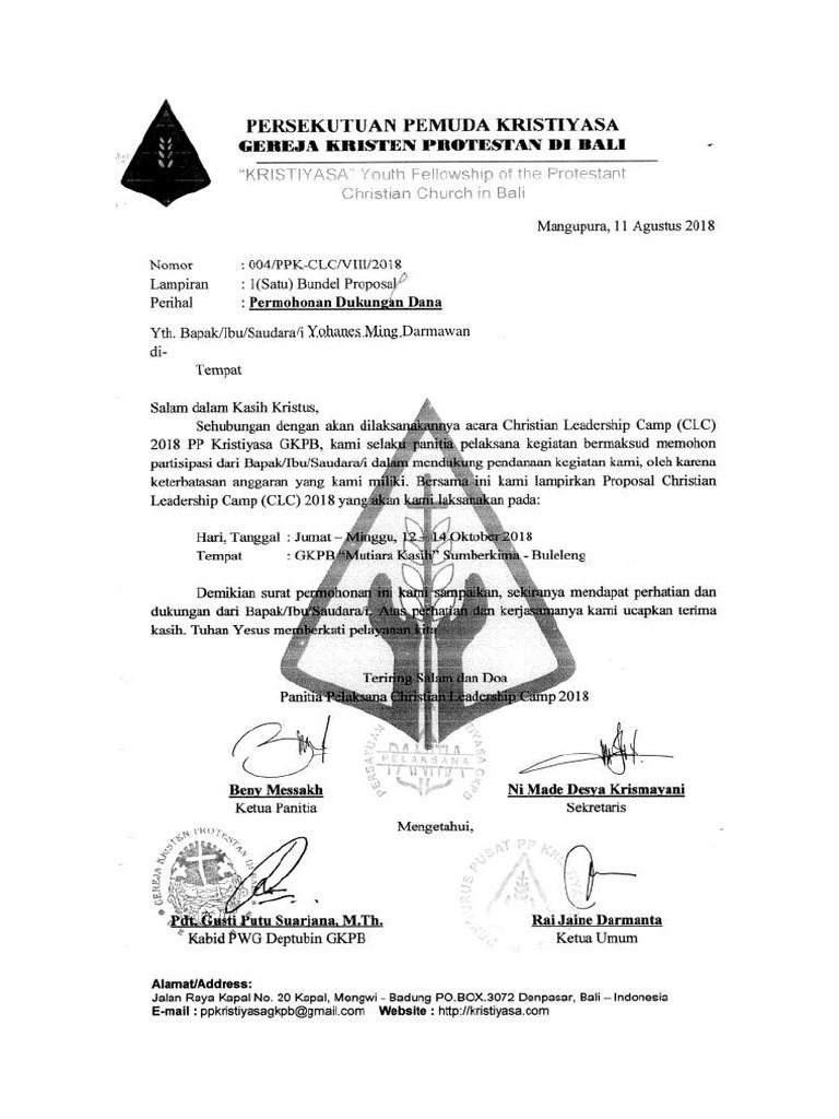 Surat Proposal | PDF