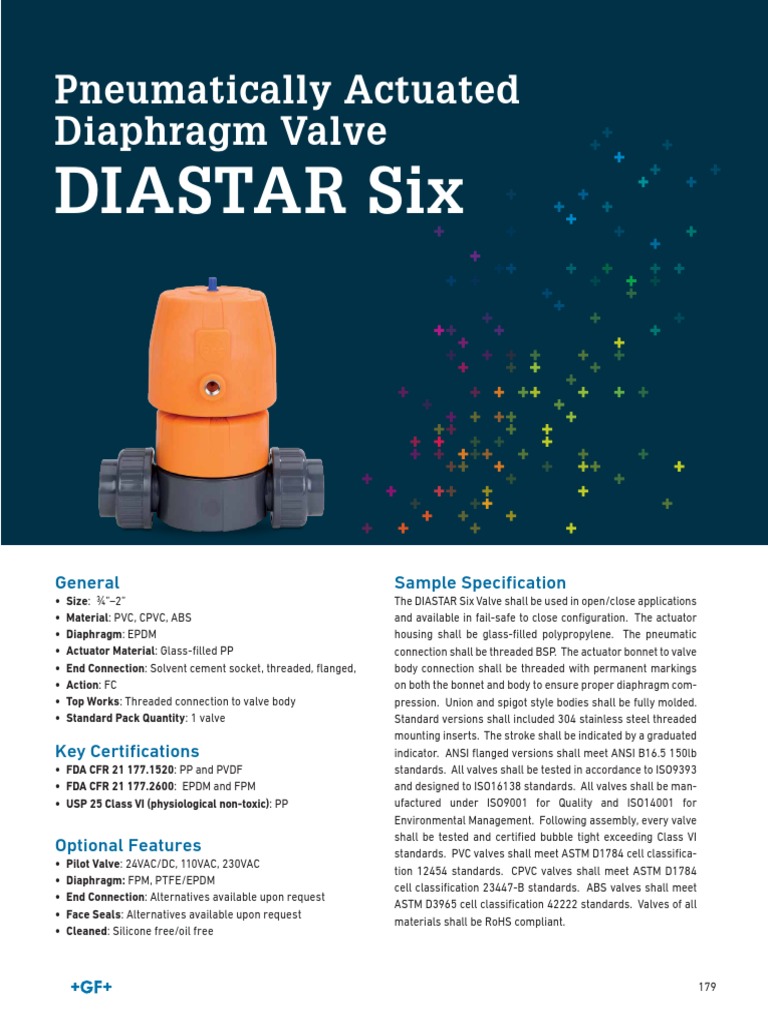 Diastar | PDF | Valve | Chemical Engineering