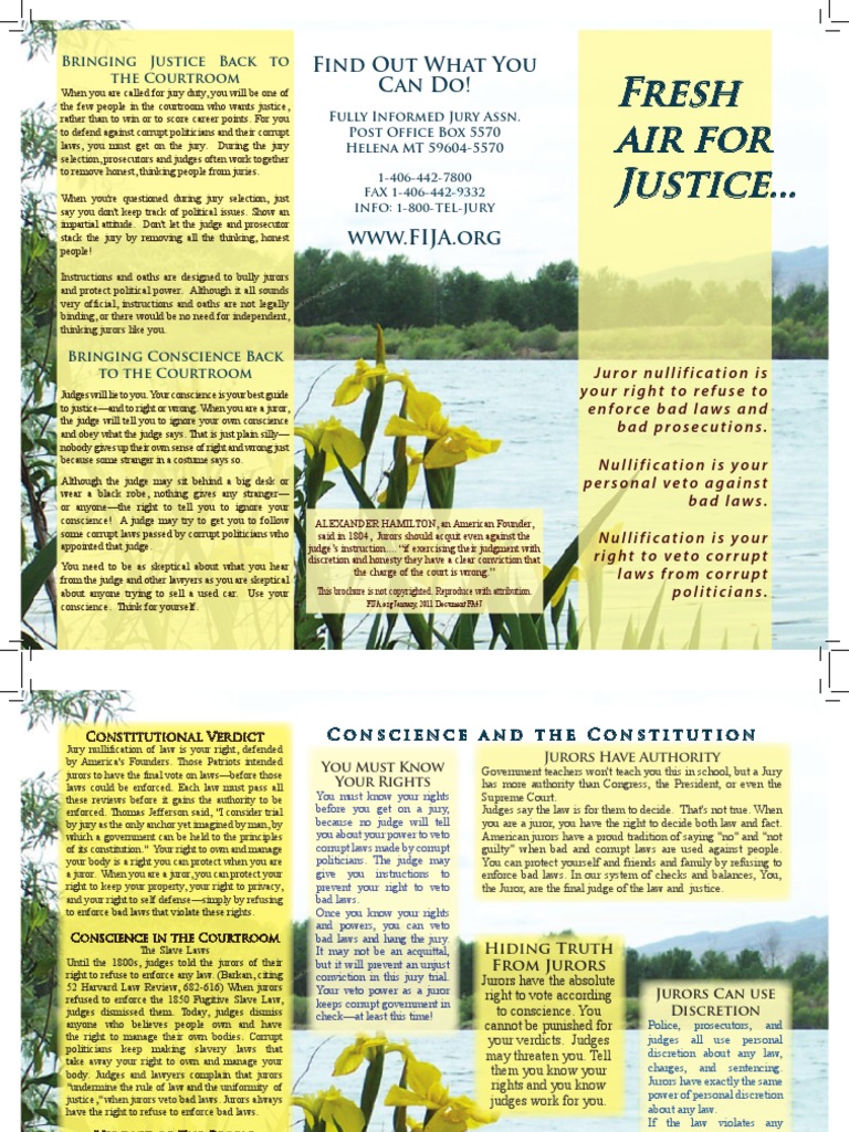 Juror Rights: Nullification Explained | PDF | Judge | Criminal Justice