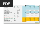 Control Valve Calculation Spreadsheet | PDF