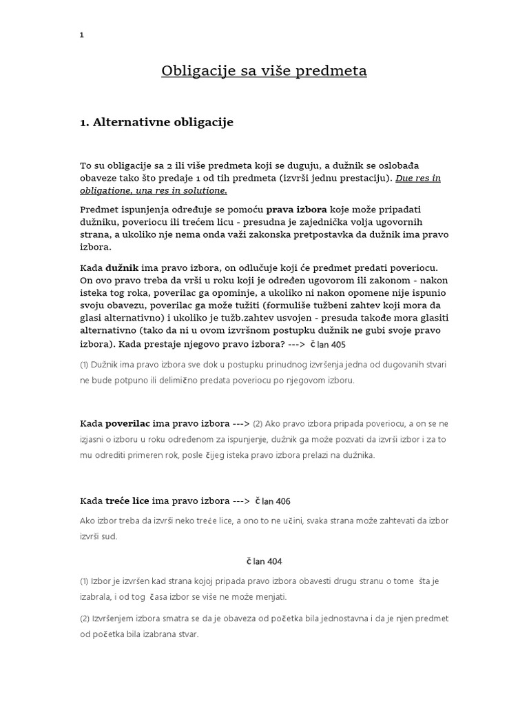 Obligacije ŠTO KUCAM | PDF