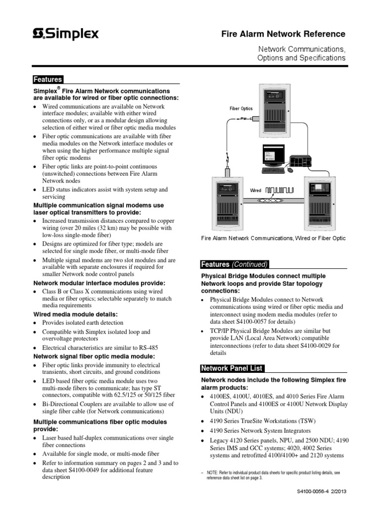 4100ES, 4190, 4010ES and 4010 Network Interface Reference PDF | PDF ...