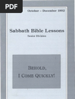 Sabbath School Program | PDF