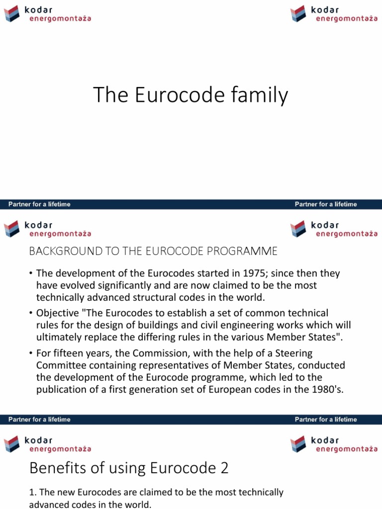 The Eurocode Family | PDF | Applied And Interdisciplinary Physics ...