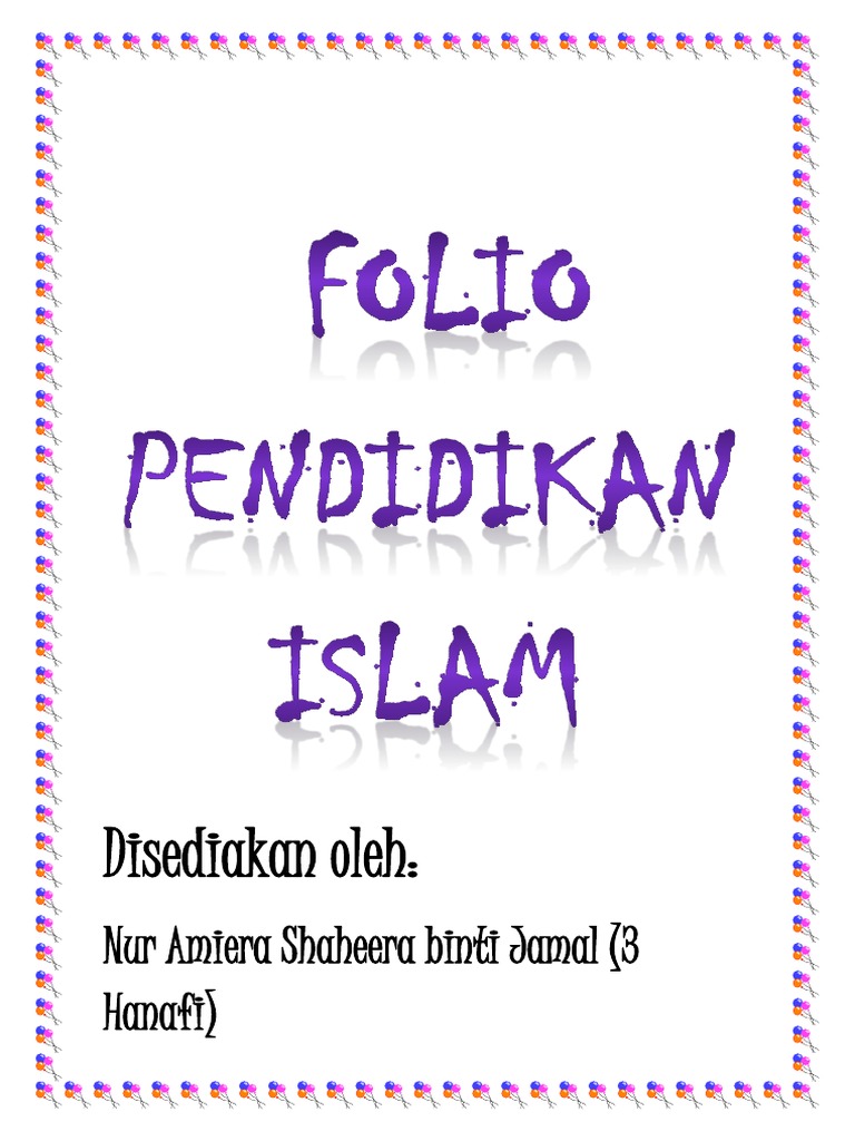 Folio Pendidikan Islam | PDF