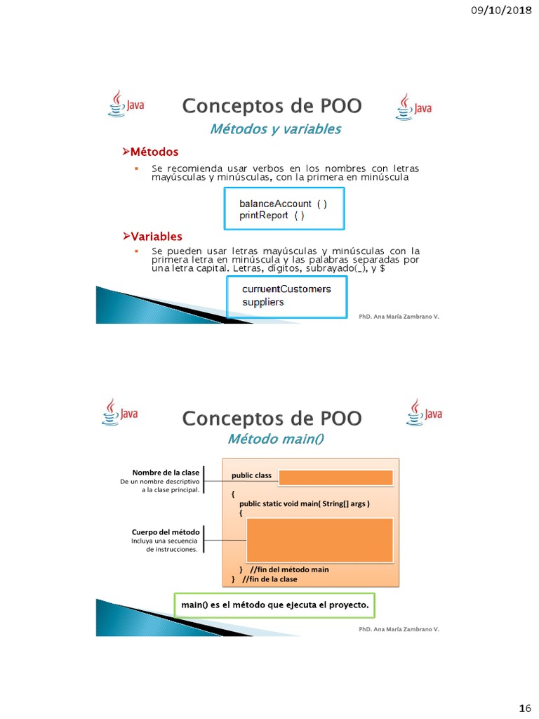 4 Conceptos De Poo Clases Objetos Atributos Propiedades 2 Pdf Pdf Objeto Informática