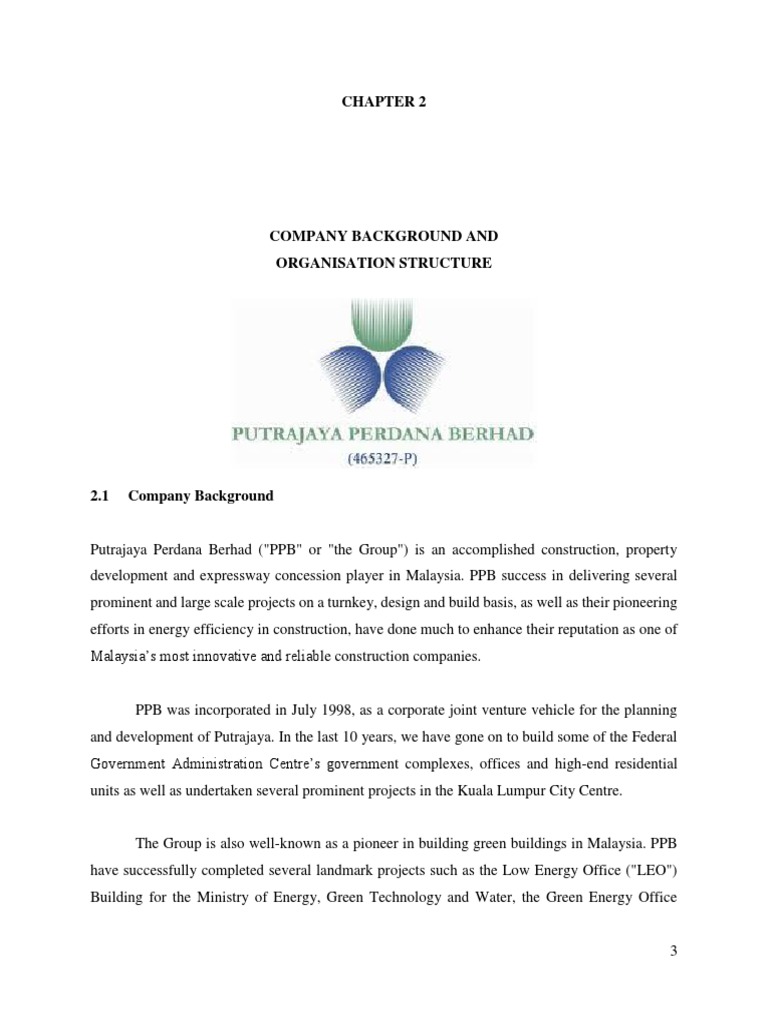CHAPTER 2 (Company Background) | PDF | Business