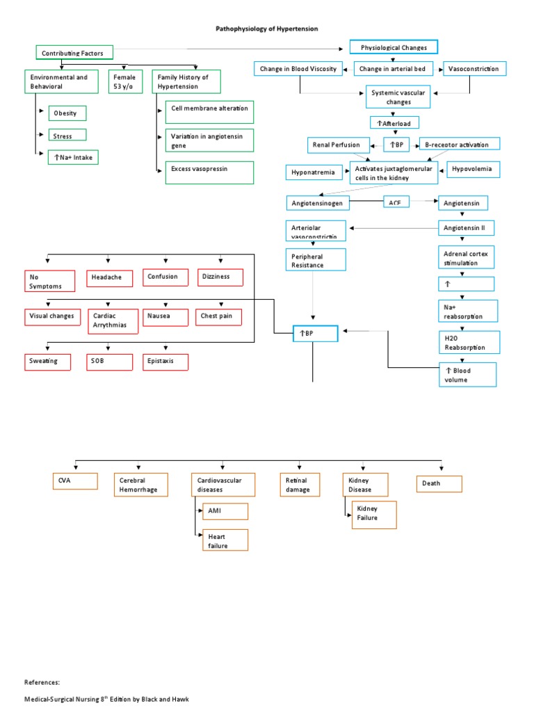 Hypertension Patho | PDF | Angiotensin | Diseases And Disorders