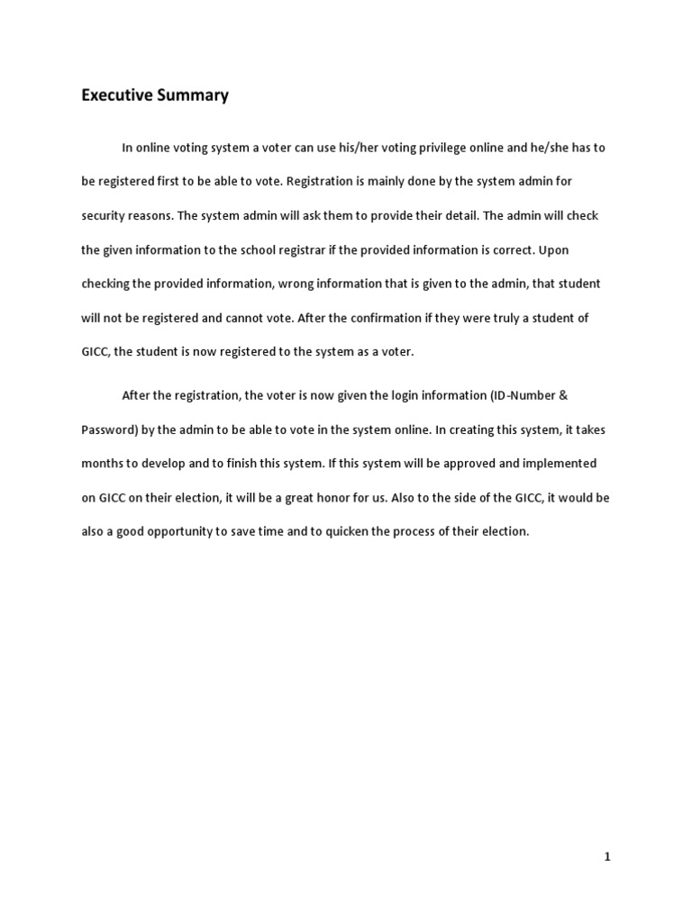 Capstone Documentation Pdf Electronic Voting Software Development