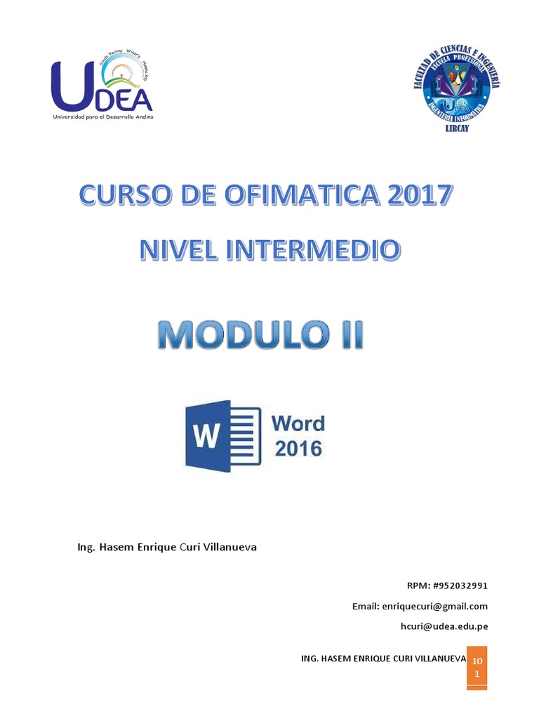 Manual de Word 2016 | PDF | Point and Click | Microsoft Word
